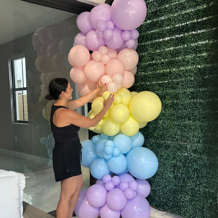 Disney Princess Balloon Garland – Magical Party Theme Decor